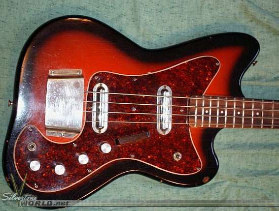 Silvertone World - Electric Guitars - 1960s - Model 1443 Bass